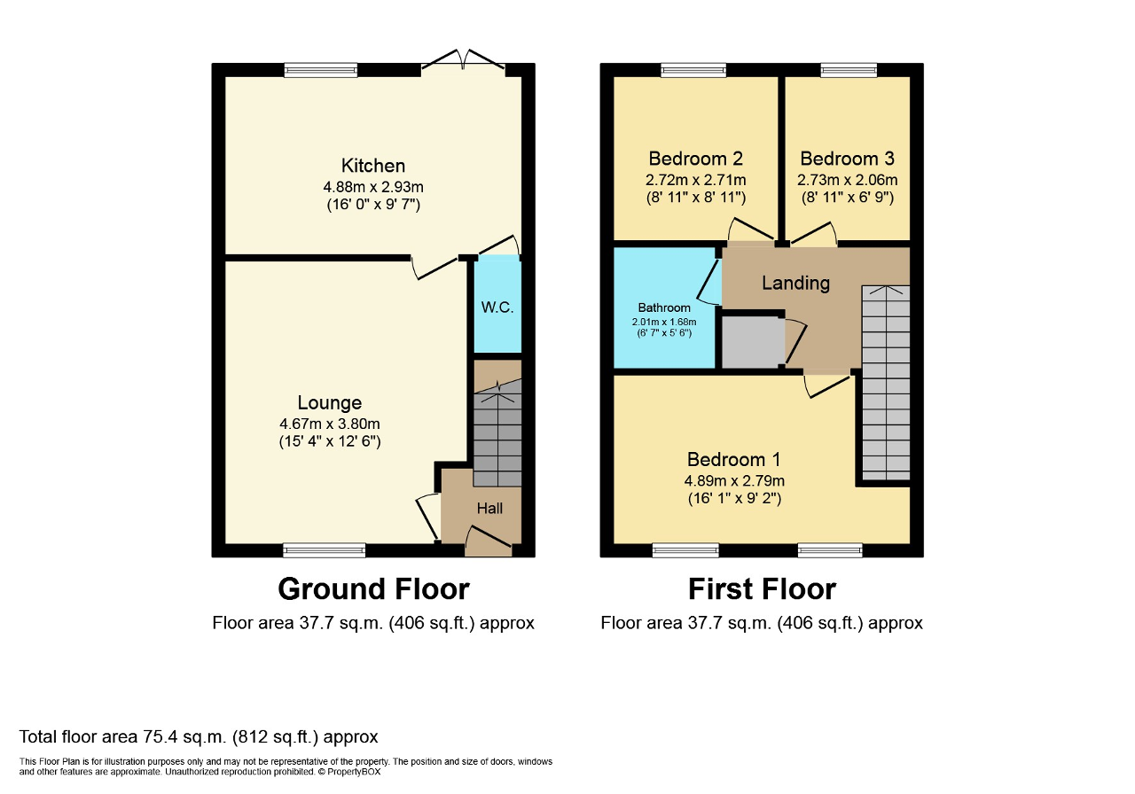 3 Bedroom Terraced House For Sale In Bridle Close Outwell Wisbech